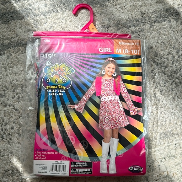 Fun World | Costumes | Fun World Groovy The 6s Shaggy Chic Costume Girl ...